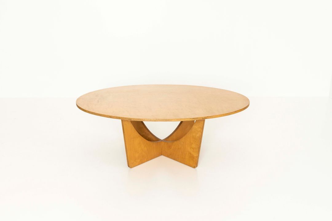 Vintage Coffee Table in The Style of Gerald Summers, 1950s | AtKris Studio
