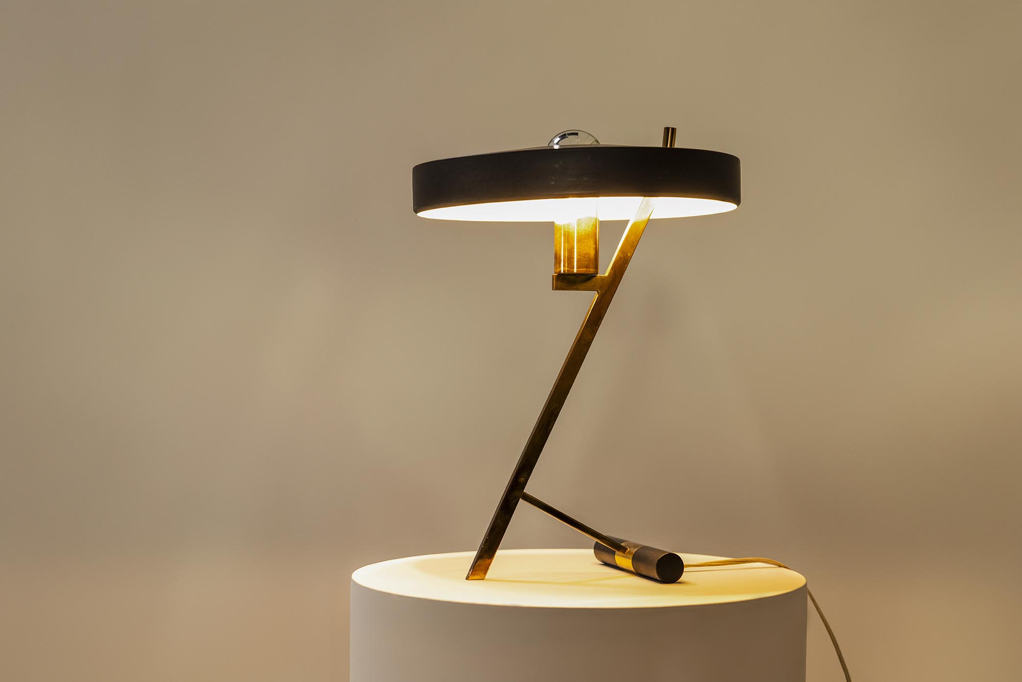 Diplomat Z-Shaped Table Lamp By Louis Kalff For Philips, Netherlands ...