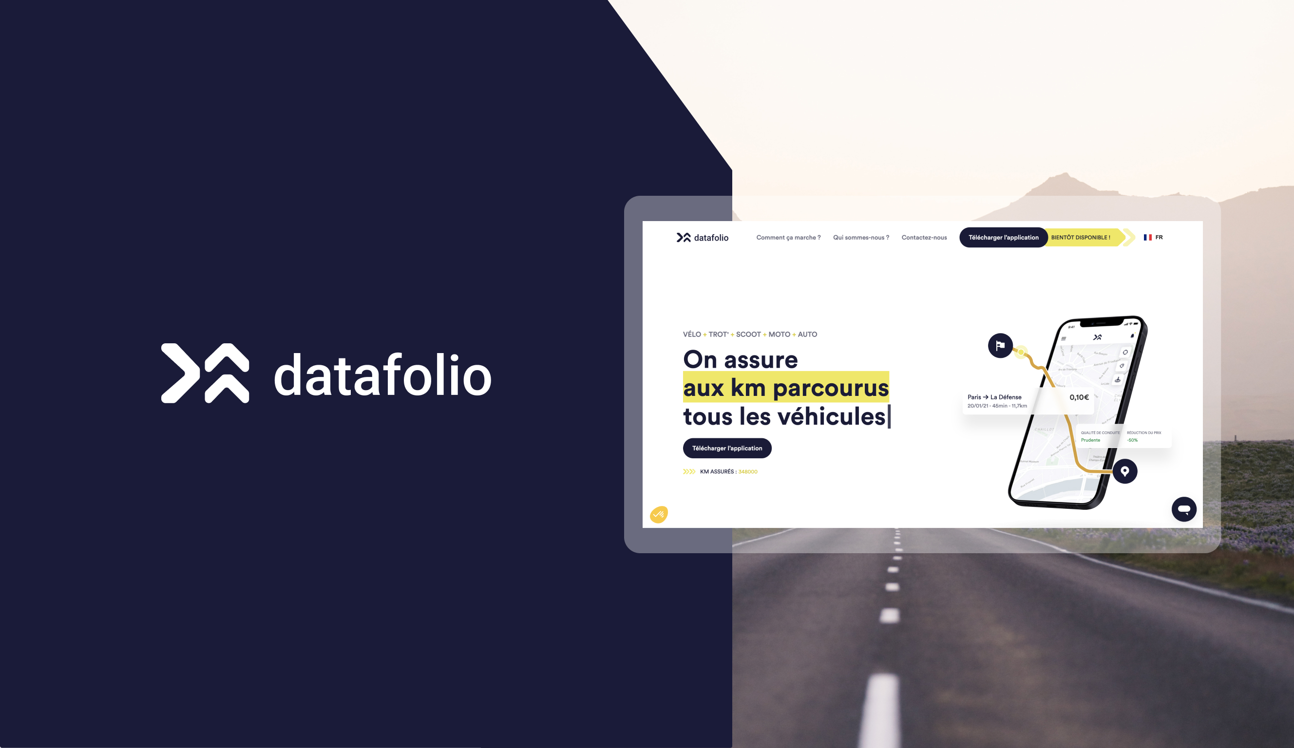 Datafolio - Un site produit en 4 semaines made by Dernier Cri