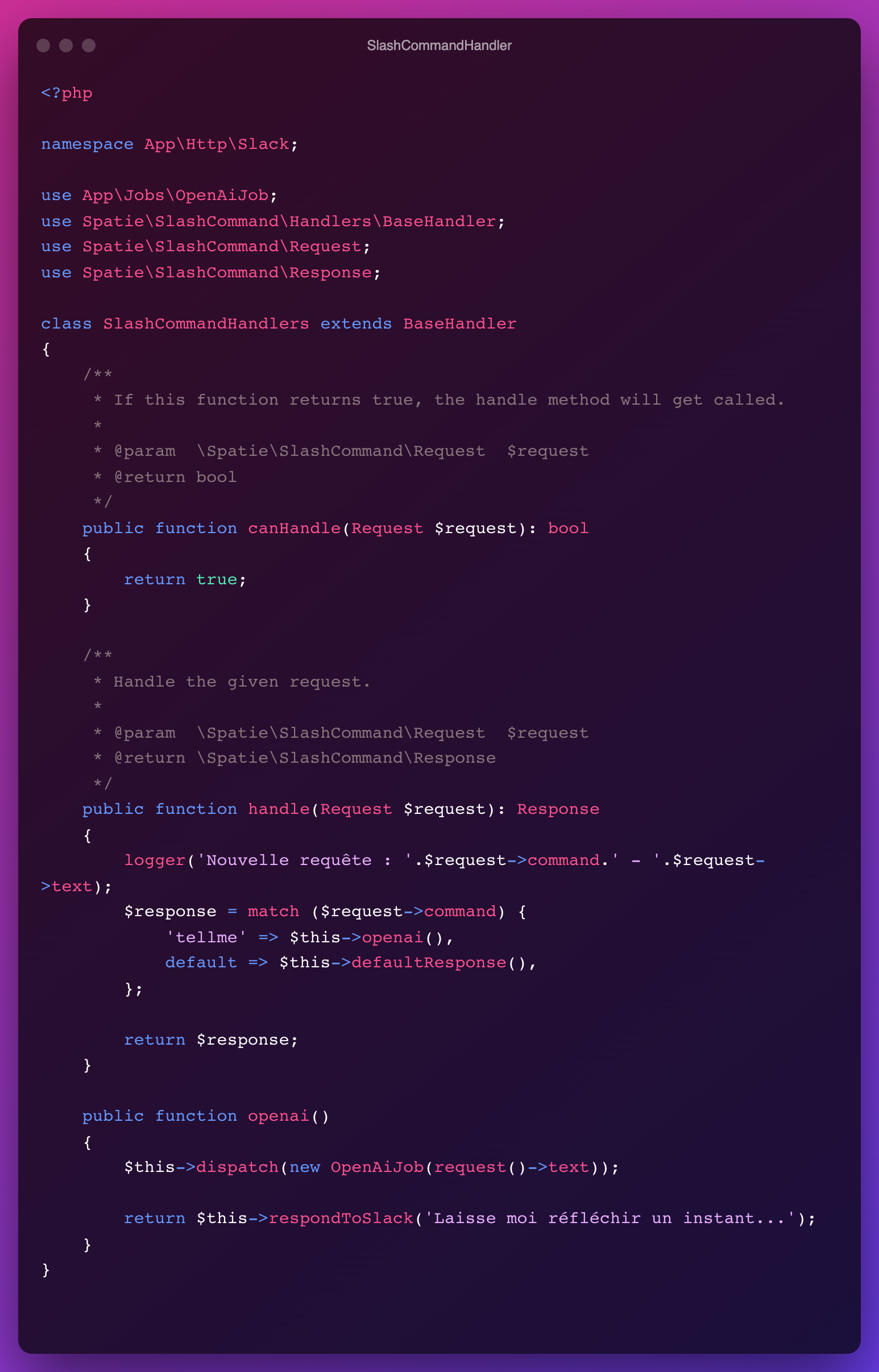 Notre bot Slack intelligent grâce à OpenAI GPT-3