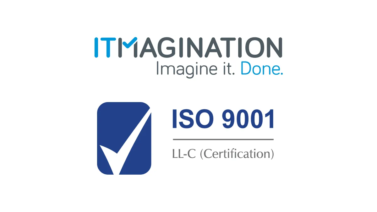 ITMAGINATION Is ISO 9001:2015 Certified