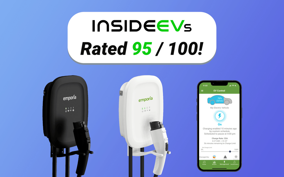 InsideEV's Highest Rating Ever Goes to the Emporia EV Charger!