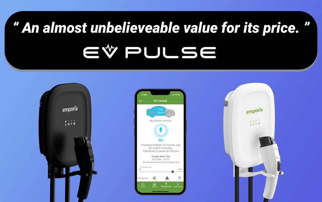 EV Pulse Gives Emporia's EV Charger Top Marks!