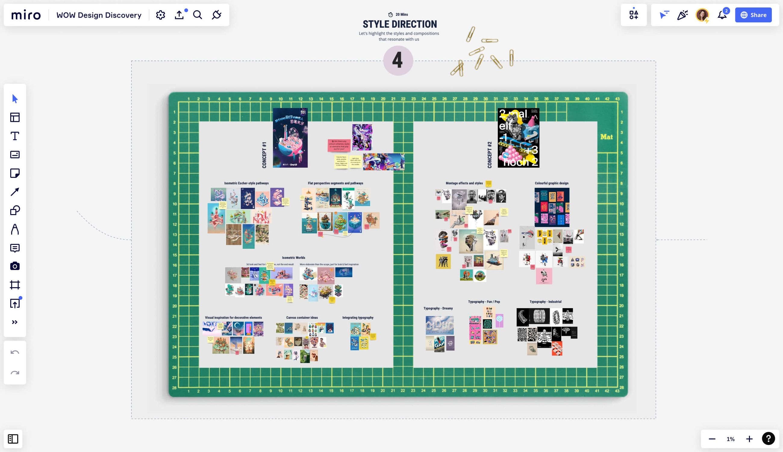 Hybrid 'Ways of Working' Workshop Template in Miro