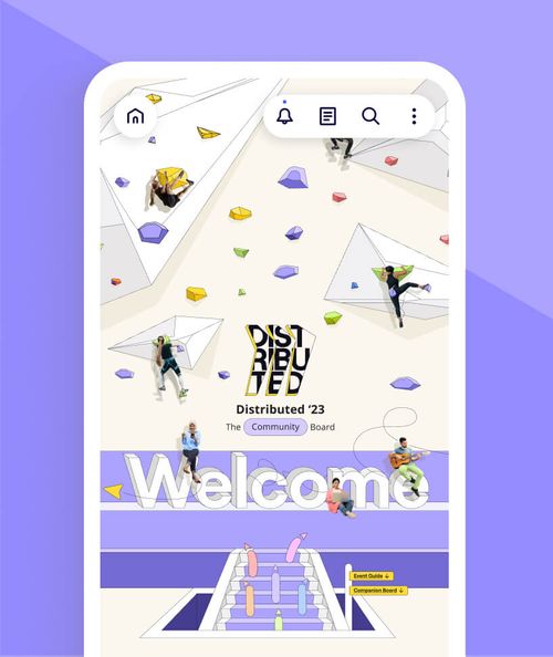 Miro Distributed 2023 - Interactive Community Board