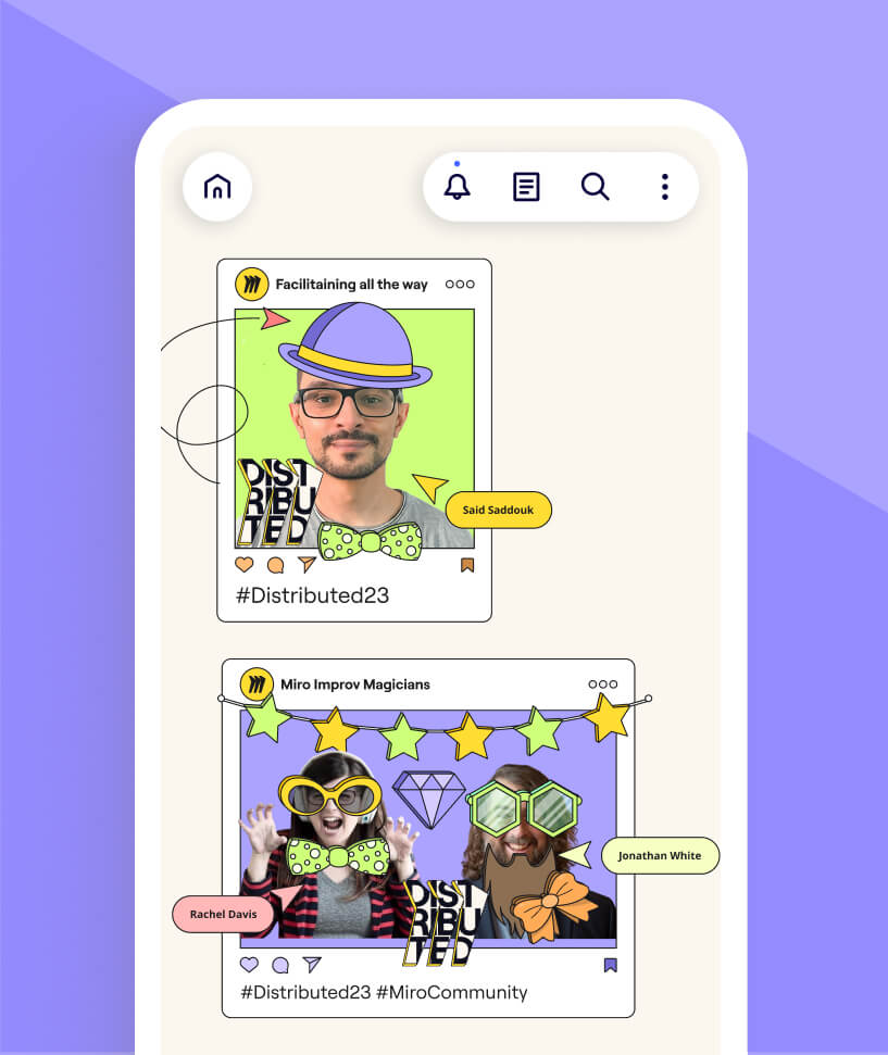 Miro Distributed 2023 - Interactive Community Board