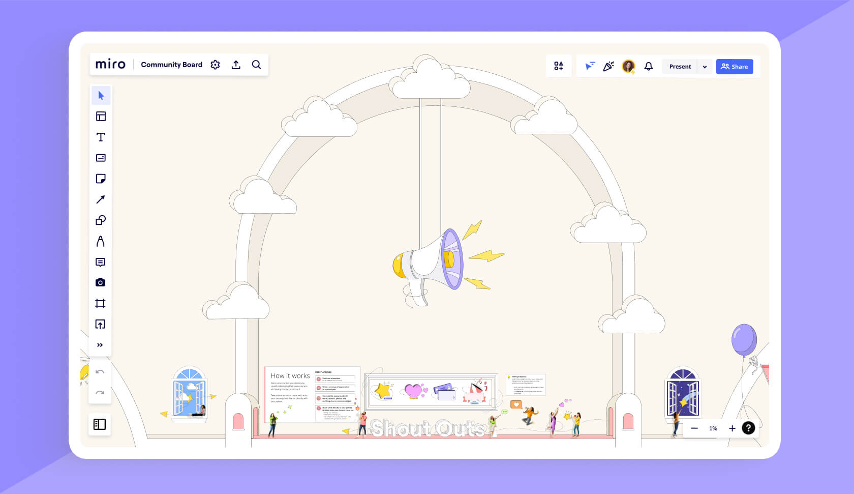 Miro Distributed 2023 - Interactive Community Board
