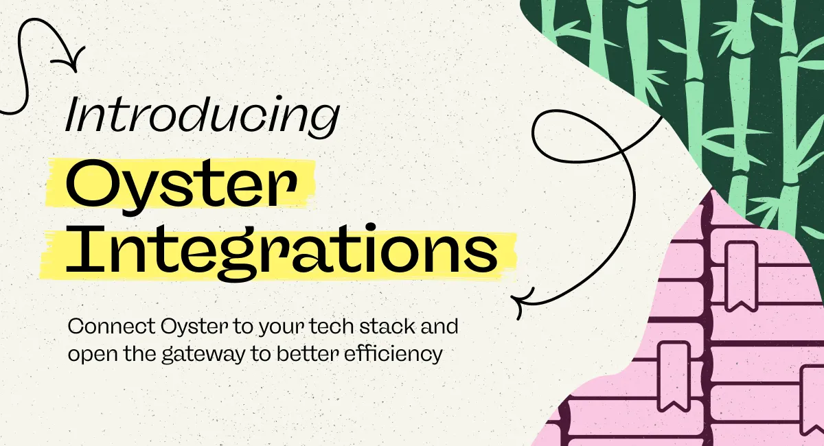Meet Oyster Integrations: Your gateway to a seamless HR workflow | Oyster®