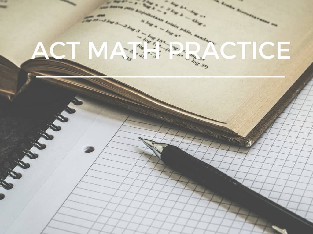 Act Math Practice