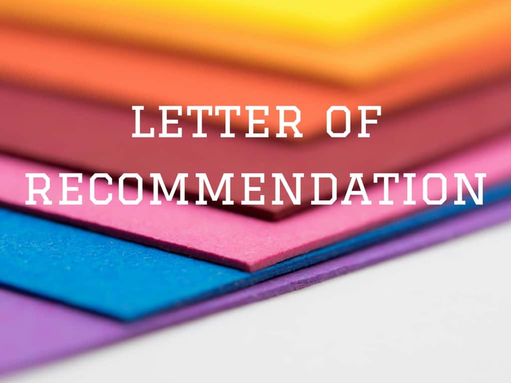 Ask Letter Recommendation