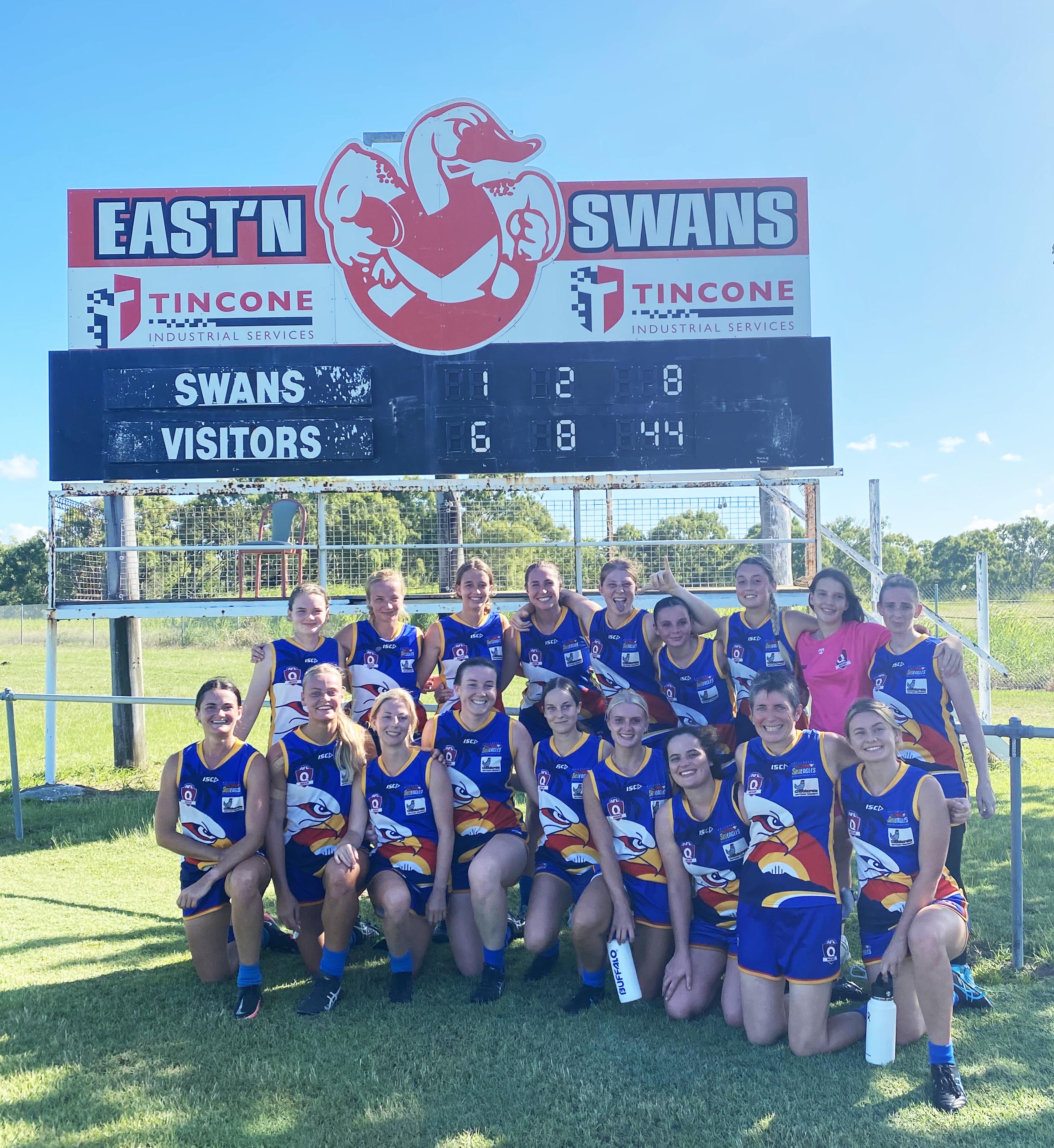 Sea Eagles Women Win First Up! - Mackay Whitsunday LIfe