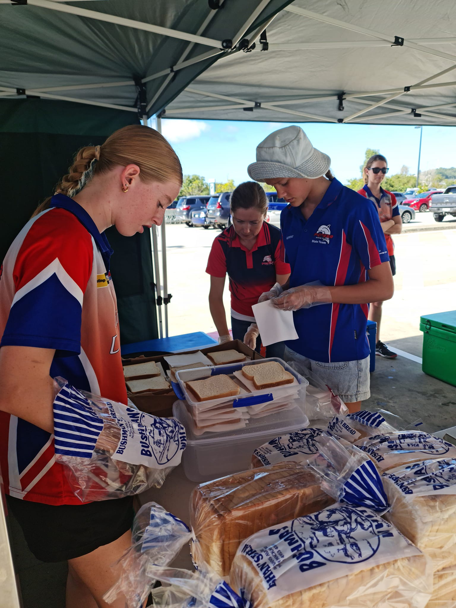 Pioneer Swimming Club Snag A Bunnings BBQ - Mackay Whitsunday LIfe