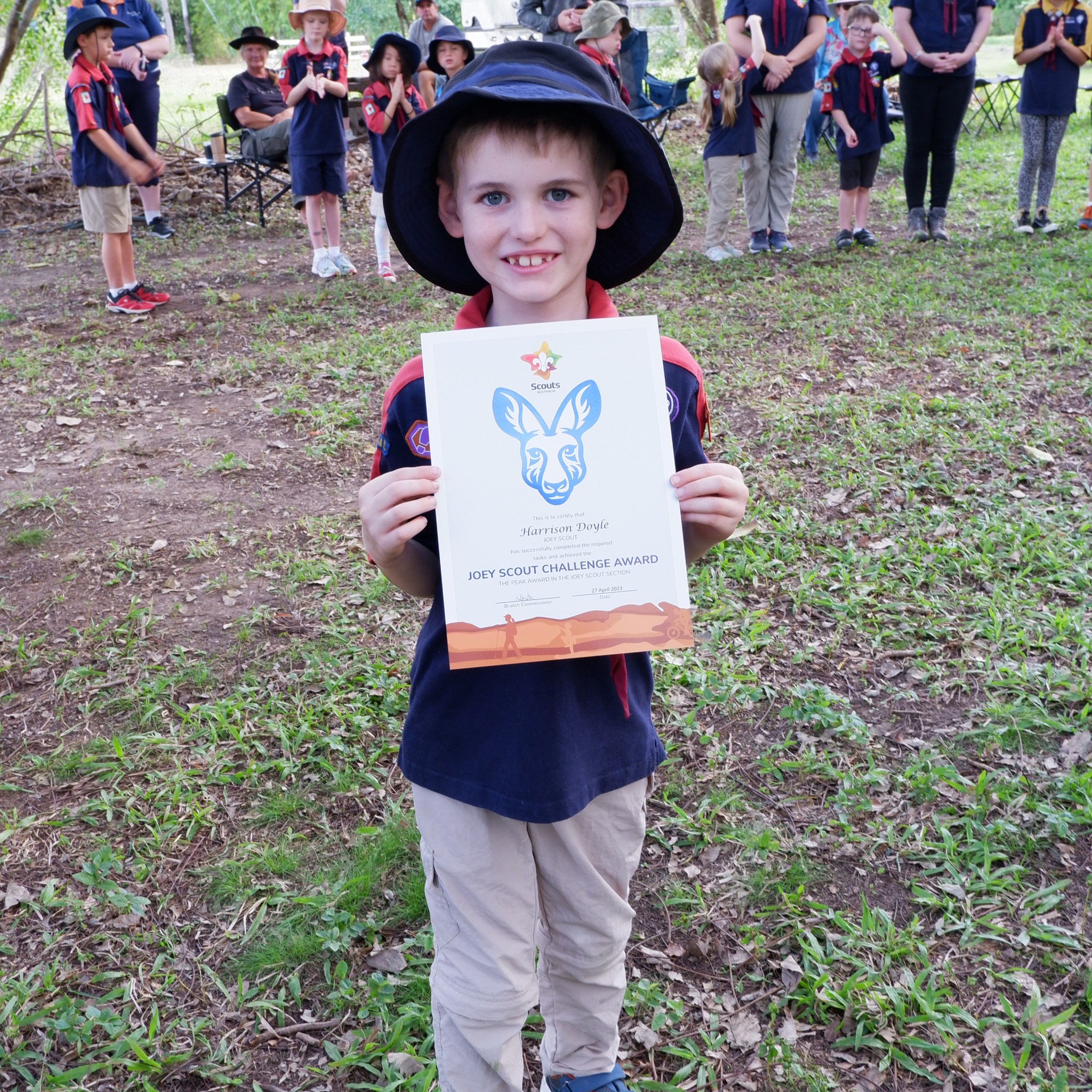 Joey Scout Awarded Highest Honour - Mackay Whitsunday LIfe