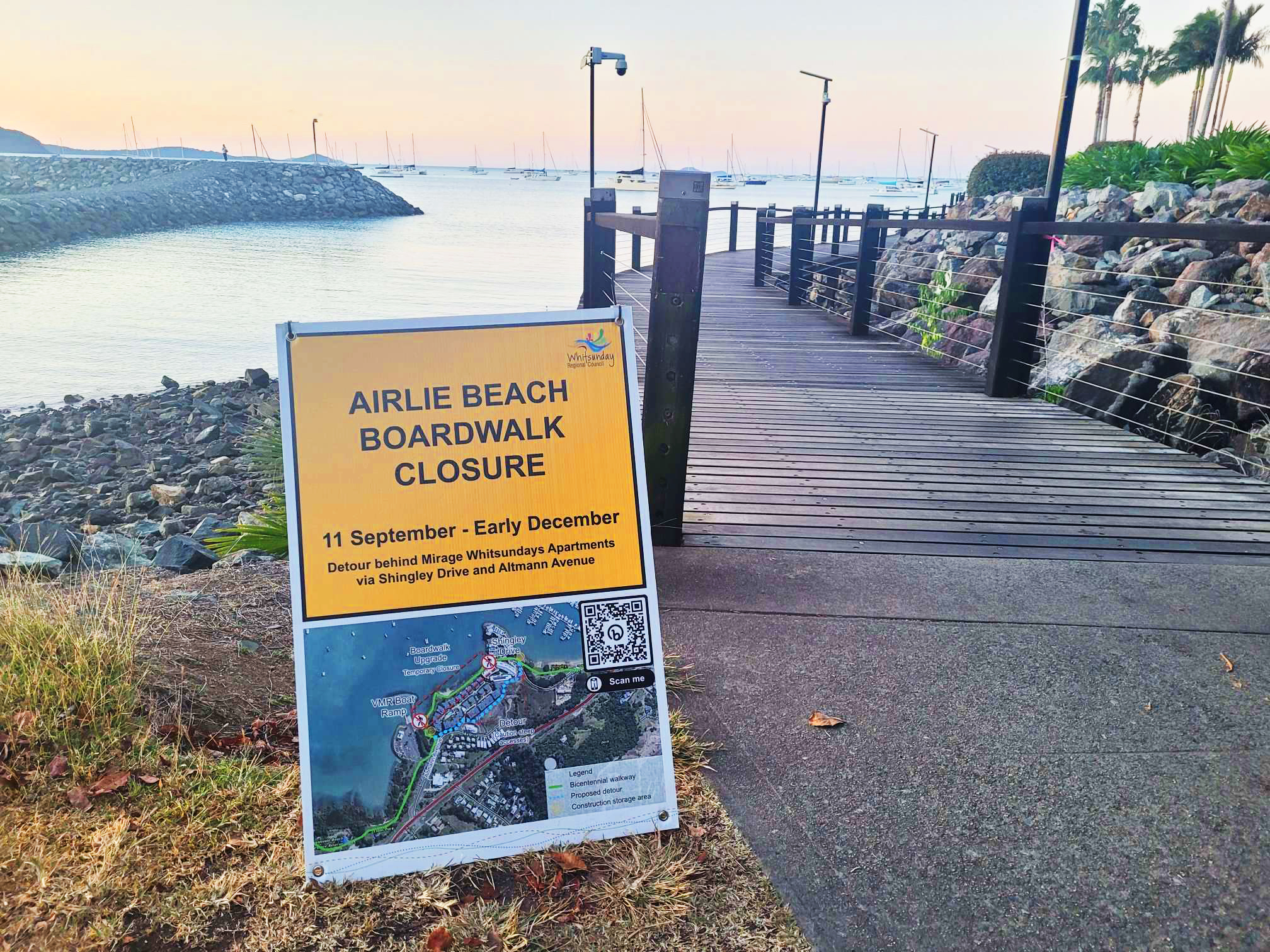 Boardwalk Closed For Upgrades - Mackay Whitsunday LIfe