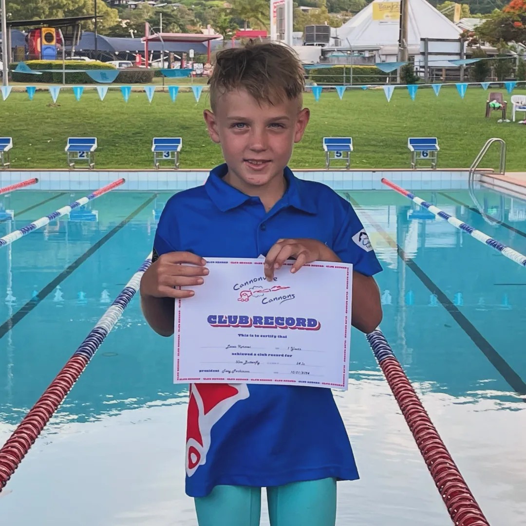 Young Cannons Set Club Records - Mackay Whitsunday LIfe
