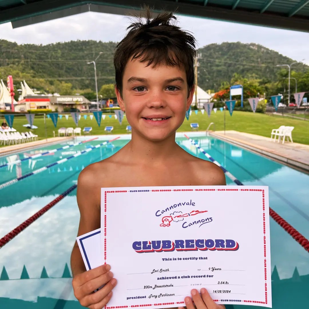 Young Cannons Set New Records - Mackay Whitsunday LIfe