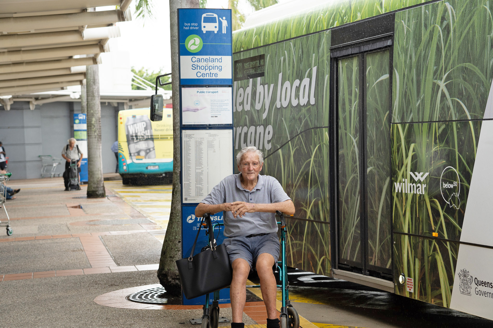Elderly Local Shines Light On Inaccessible New Bus Stop - Mackay ...