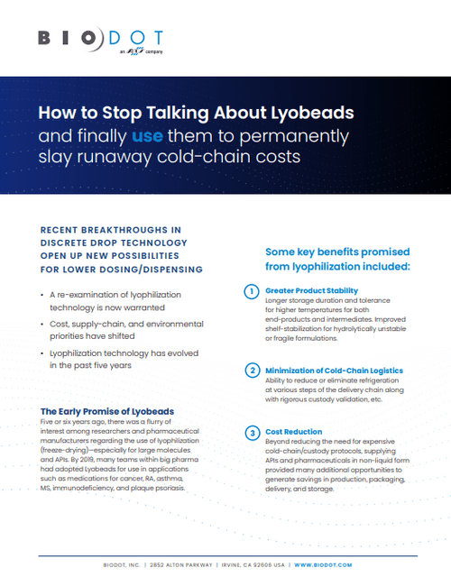 Lyobead Application Note 2 - BioDot