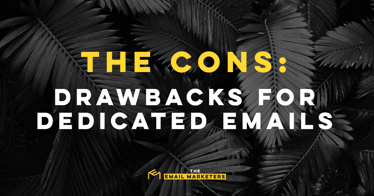 What Are Dedicated Emails? | The Email Marketers