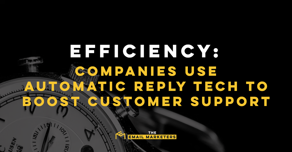 What Is an Automated Email Response? | The Email Marketers