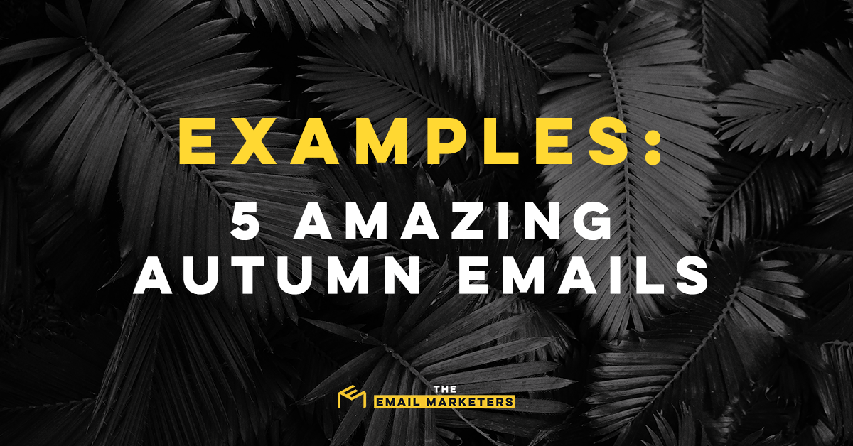 5 Fantastic Fall Email Campaign Ideas | The Email Marketers