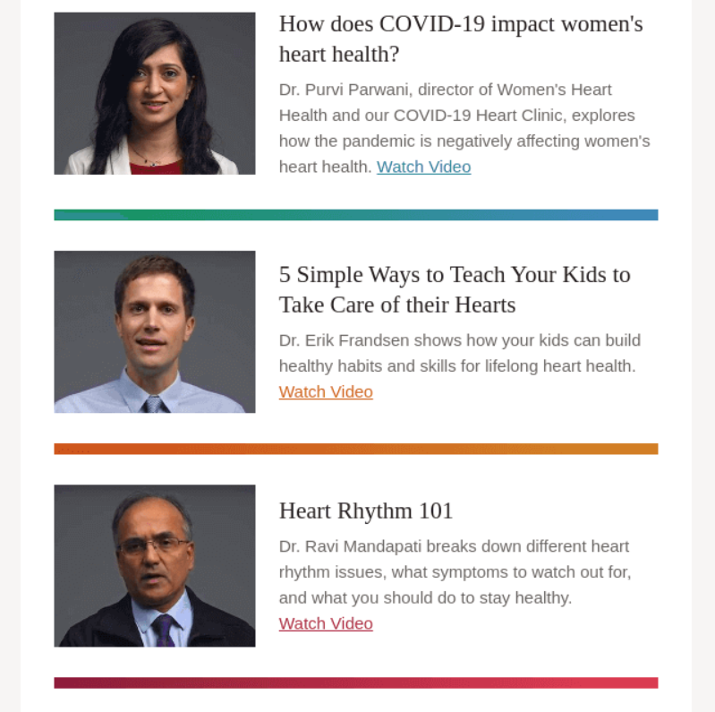 3 Amazing Examples of Healthcare Email Marketing to Inspire Your ...