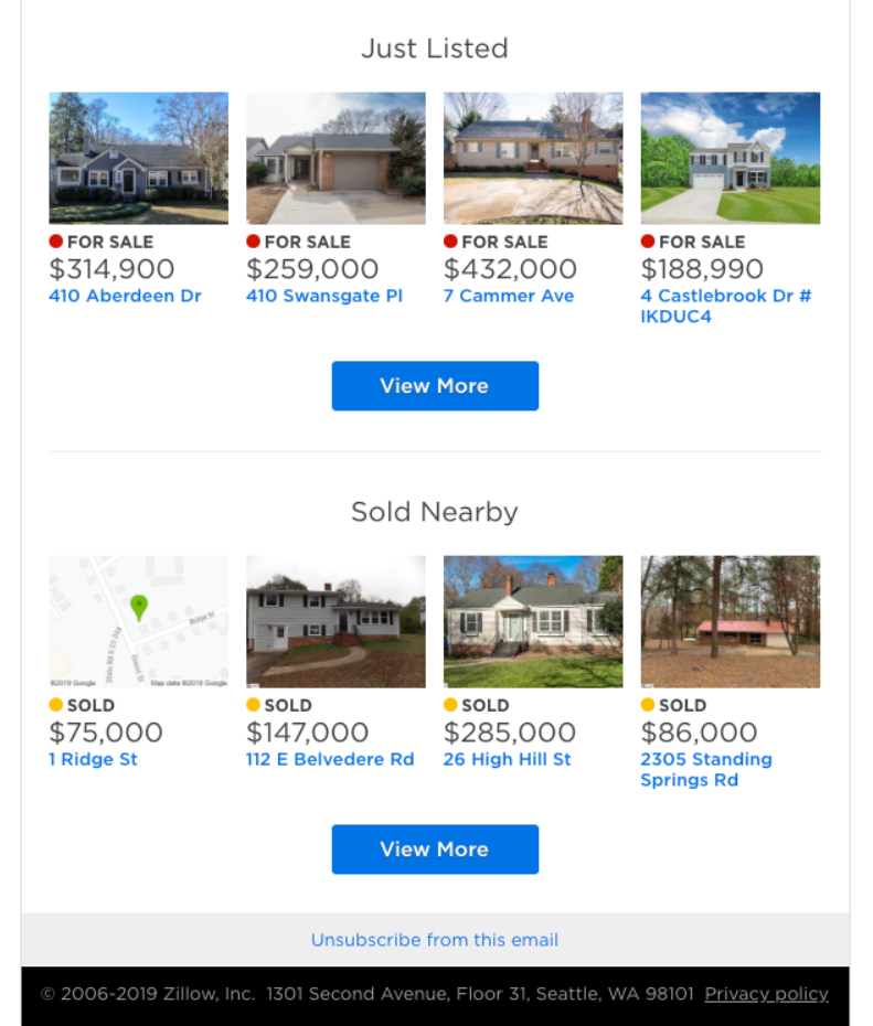 4 Amazing Examples of Real Estate Email Marketing | The Email Marketers