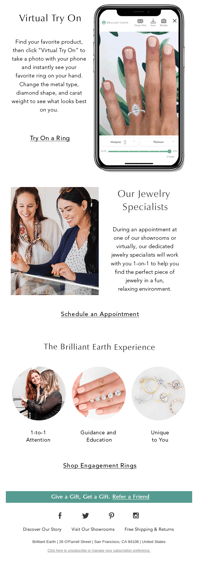3 Examples of Email Marketing for Jewelers | The Email Marketers