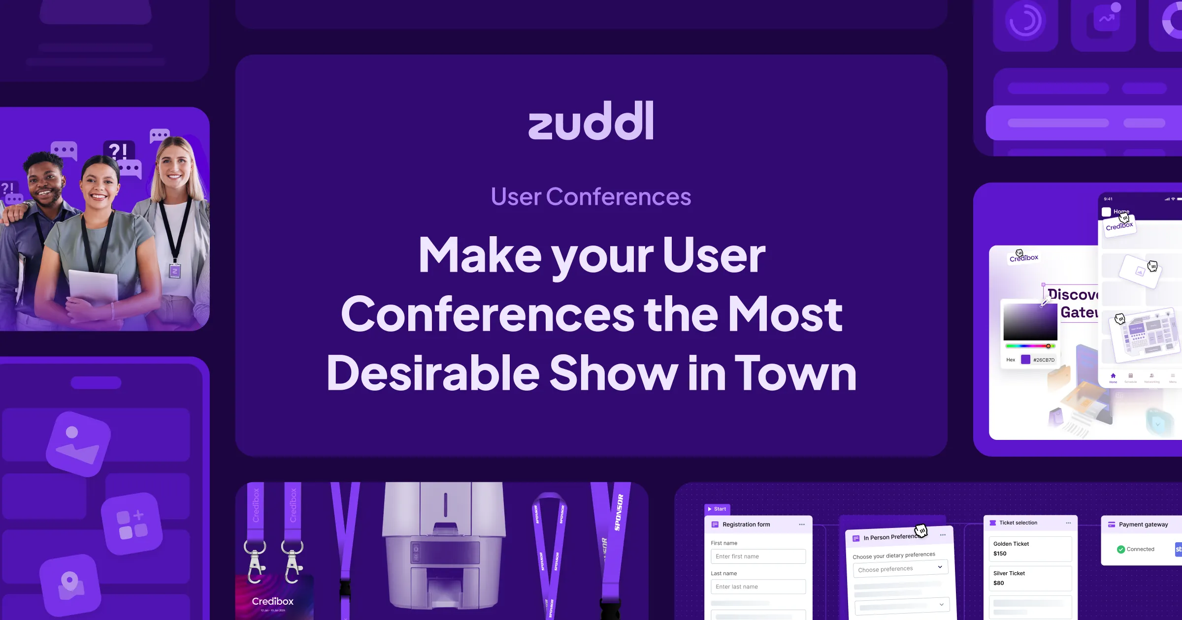 Elevate your user conferences with Zuddl's user conference platform