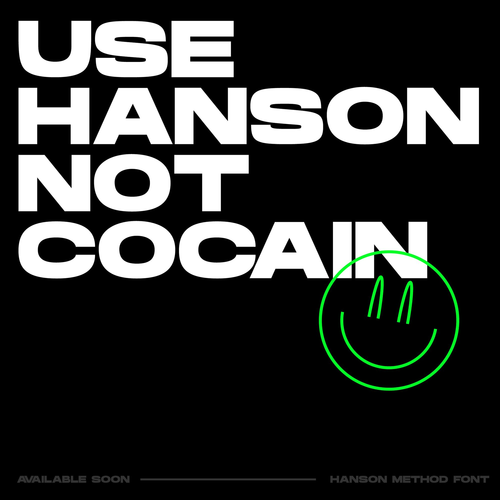 Hanson Bold Font [Free] / Asset Supply©