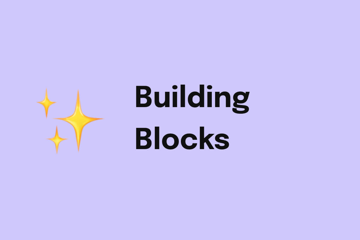 Building Blocks | Saga Guides