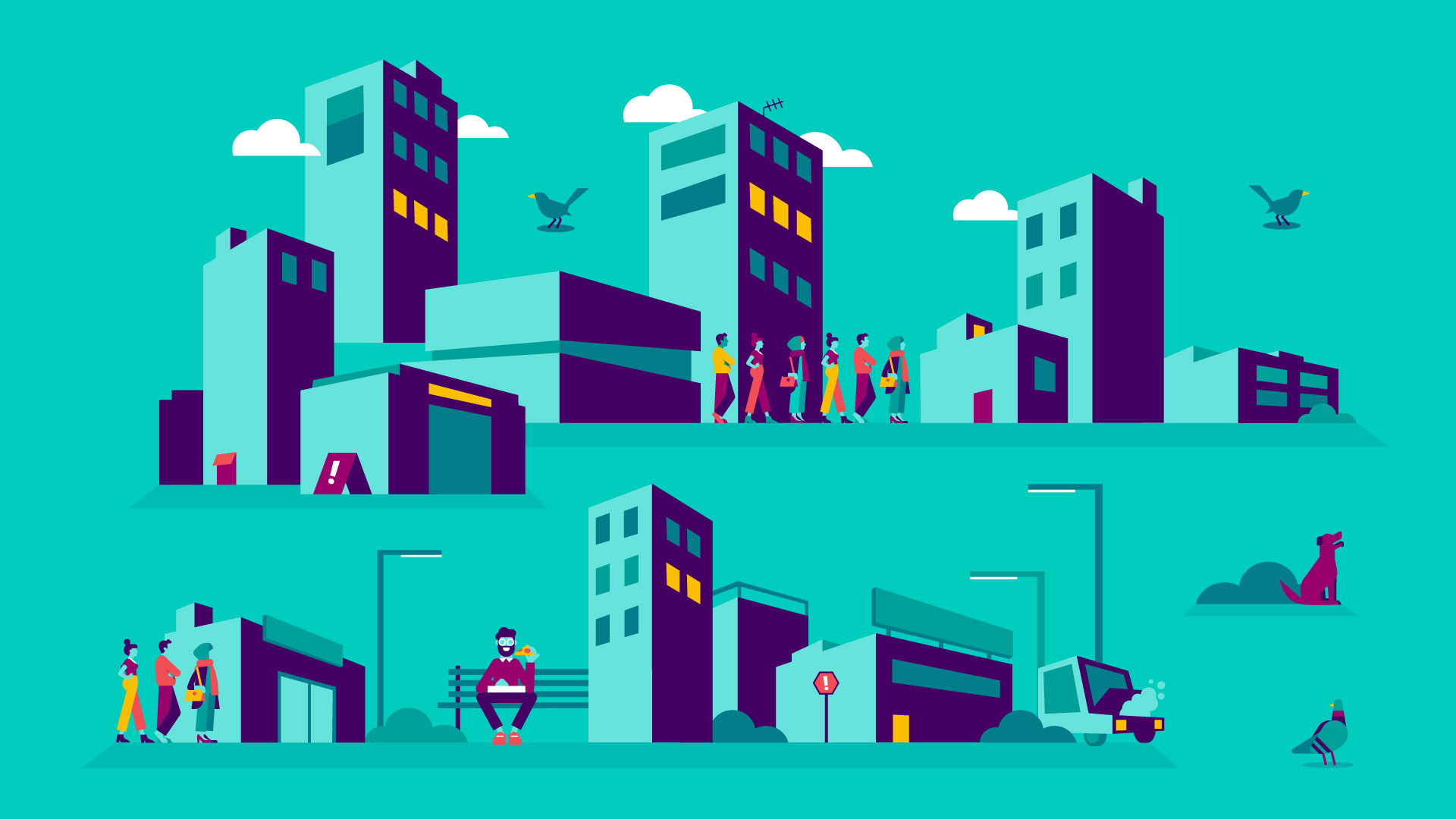 Animated posts for Deliveroo | OK Social