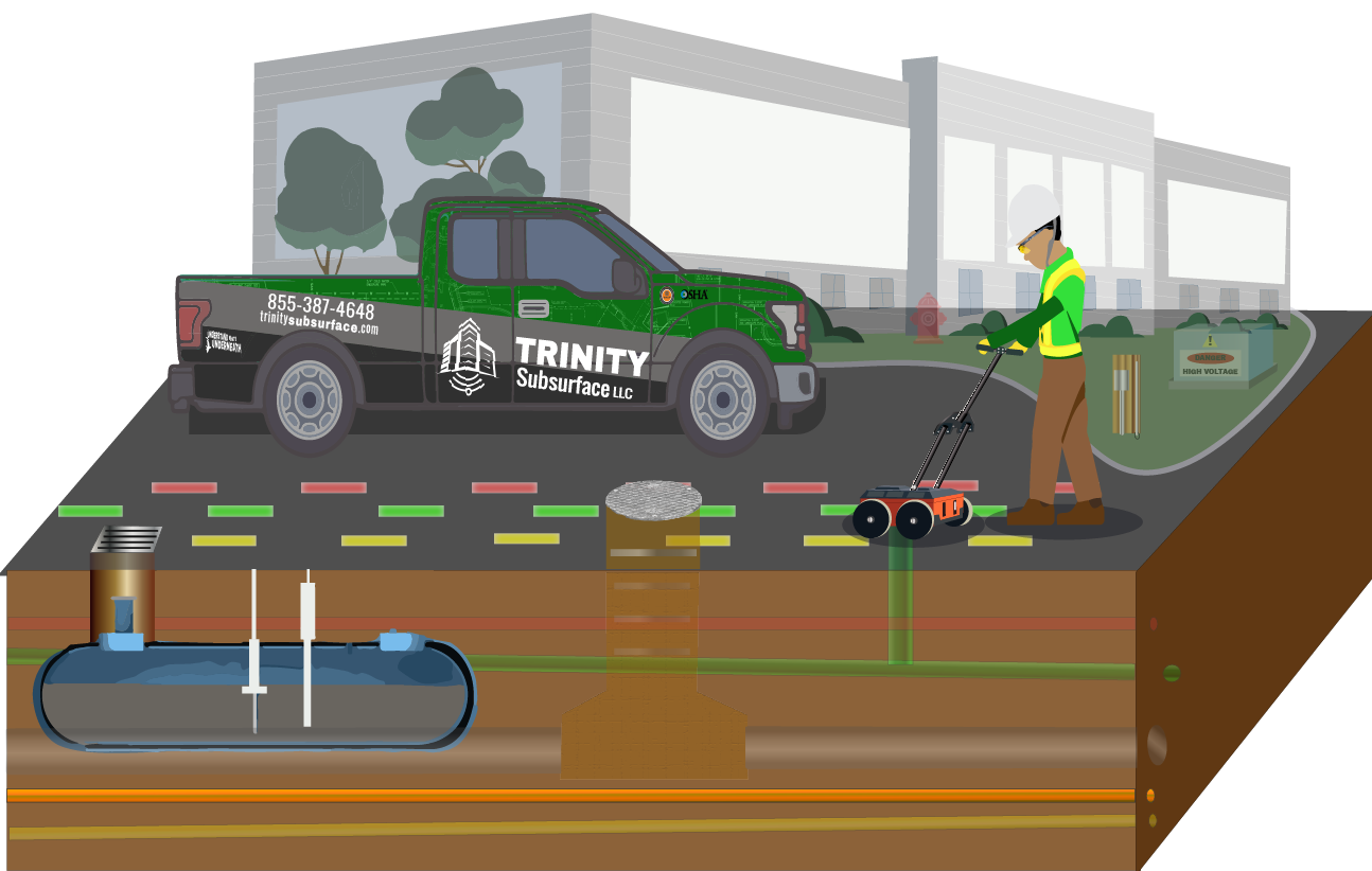 Locate Underground Utilities, Foreign Objects, Anomalies. Locate Underground Utilities, Foreign Objects, Anomalies.