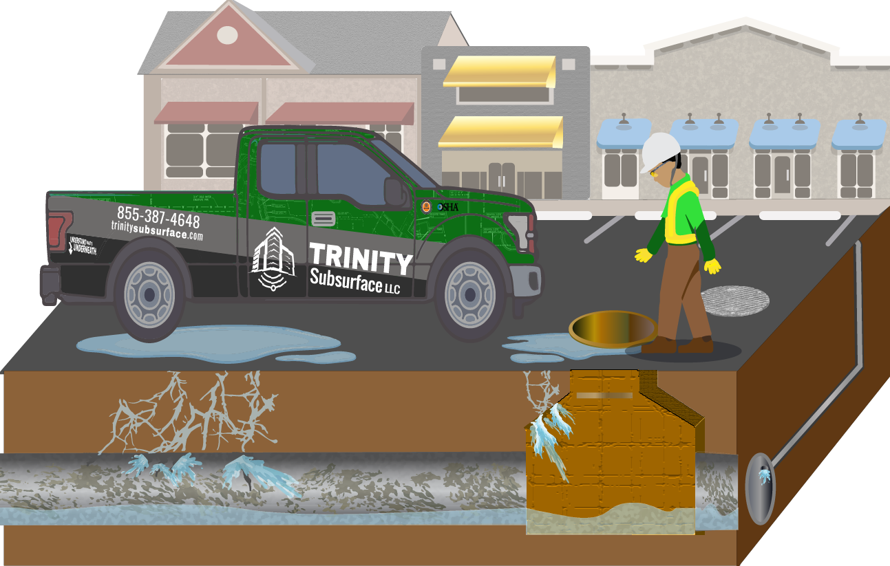 Inflow & Infiltration: Find Leak of Pipe Joint or Manhole