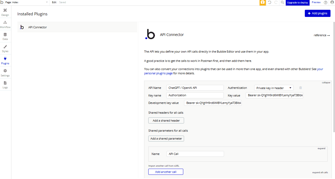 Effortlessly Integrate ChatGPT API with Bubble.io [How-To Guide] | Rapid Dev