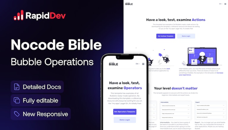 Bubble Manual - Operations - Growth - Webflow Ecommerce Website Template