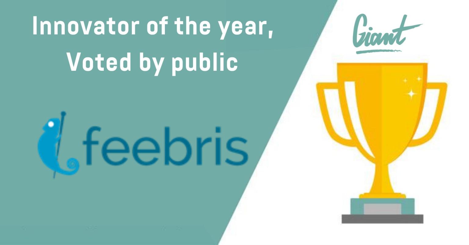 Feebris wins Giant Health's 'Innovator of the Year' Award