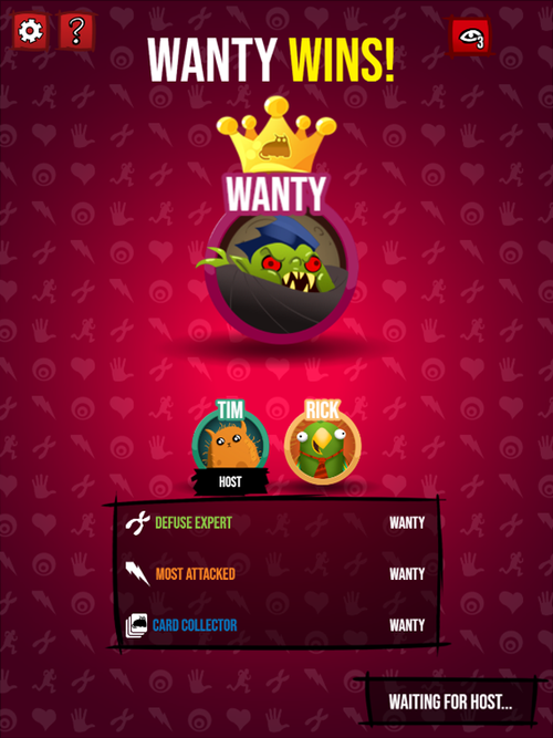 Wanted 5 Games - Exploding Kittens