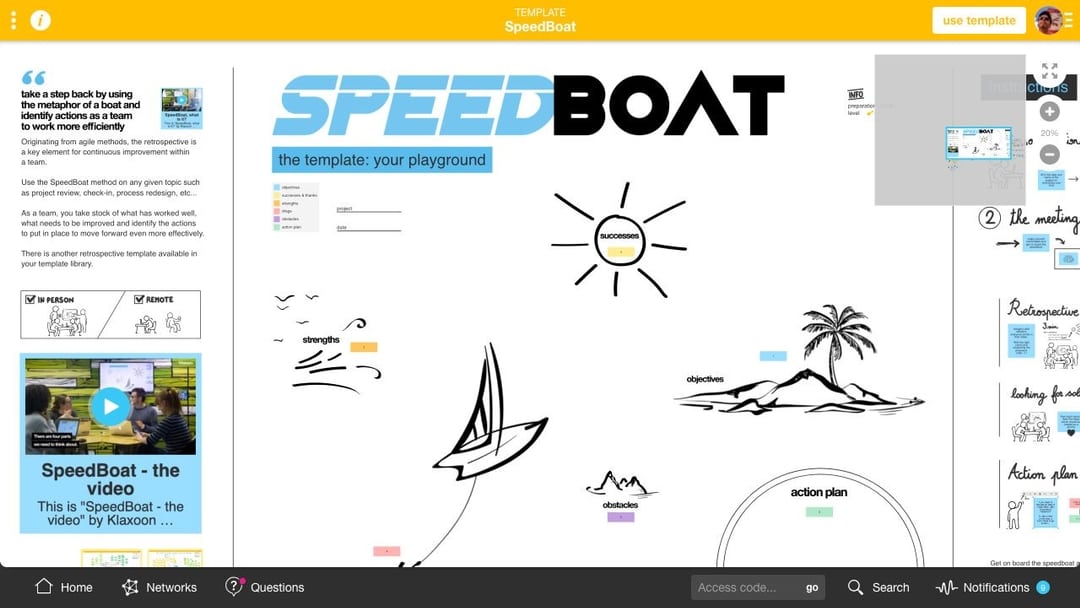 SpeedBoat: the Agile method to do a project's review - Templates ...