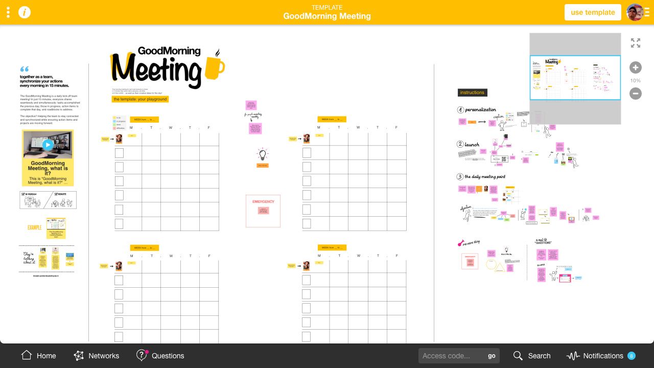GoodMorning Meeting: the daily team meeting - Templates | Klaxoon Community