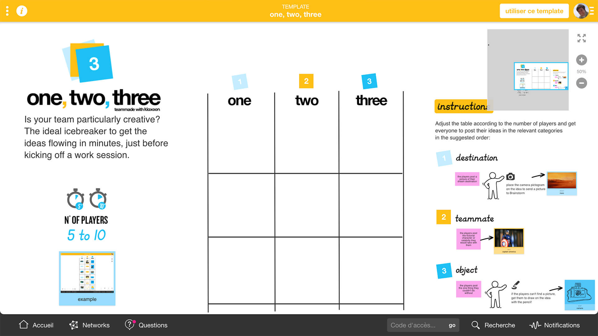 One, Two, Three: the icebreaker that awakens the team's creativity ...