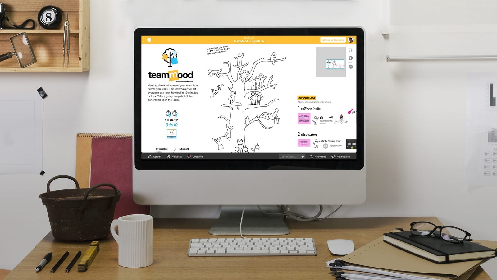 Team Mood: the icebreaker that reveals the team's mood! - Templates ...