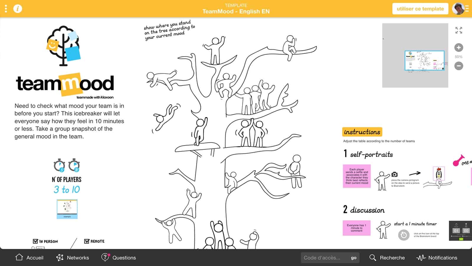 Team Mood: the icebreaker that reveals the team's mood! - Templates ...