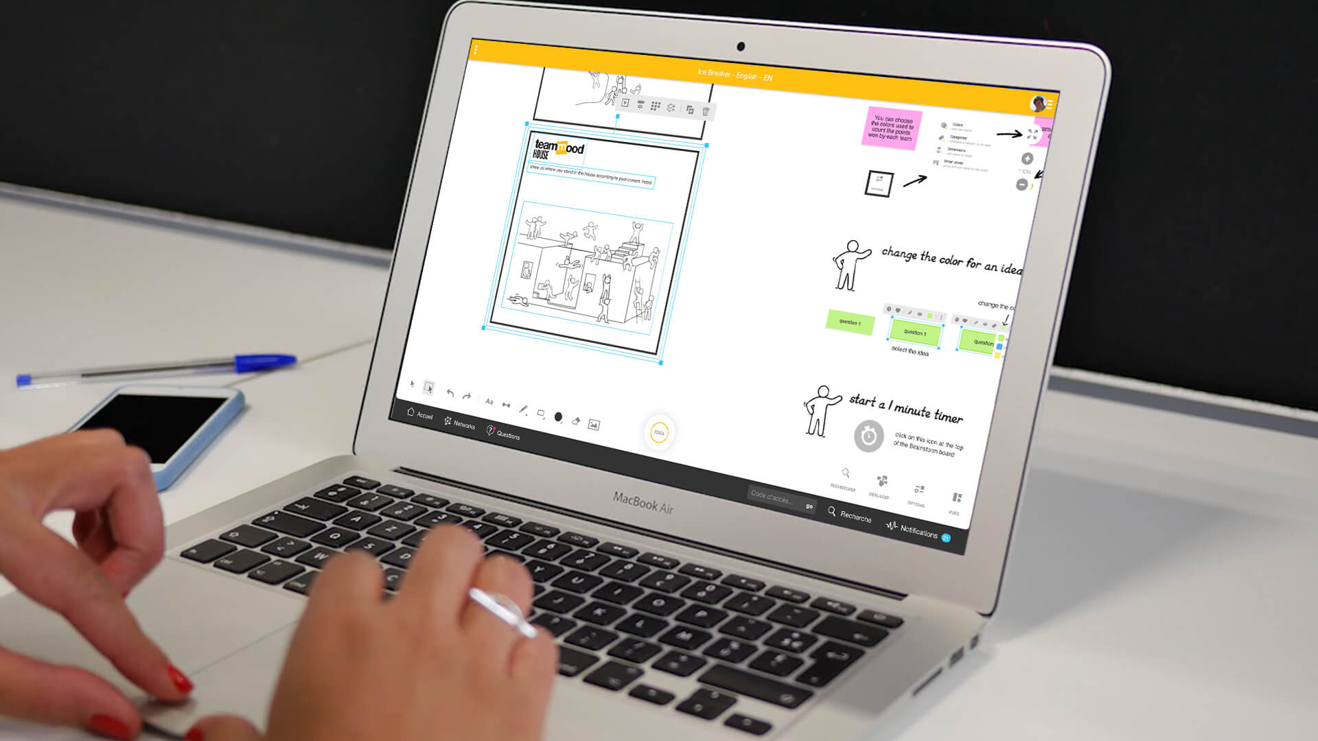 Icebreaker: activities to get to know the group - Templates | Klaxoon ...