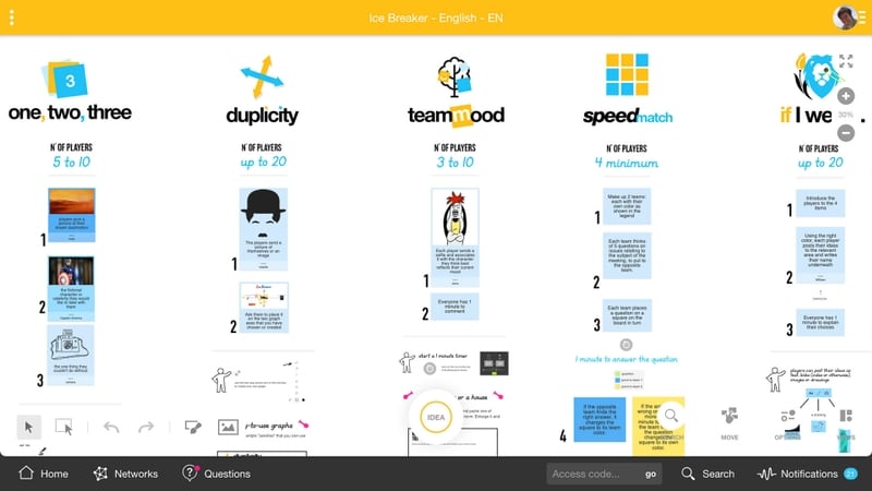 Icebreaker: activities to get to know the group - Templates | Klaxoon ...