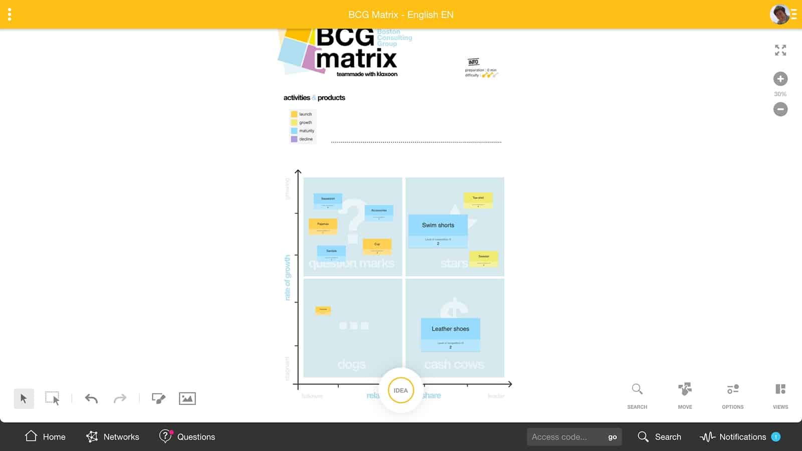 BCG Matrix: analyze your activities and prioritize actions - Templates ...