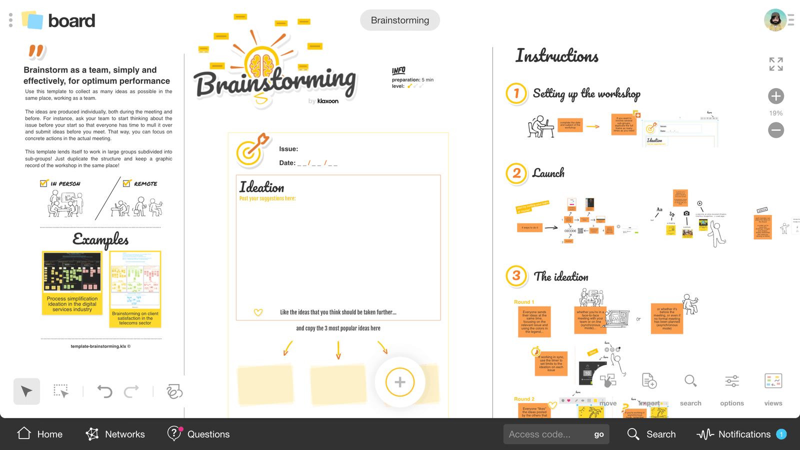 Brainstorming: a simple method to generate new ideas - Templates ...