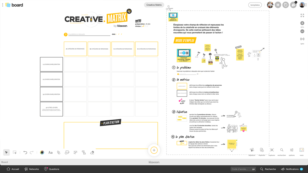 Creative Matrix: new ideas thanks to original combinations - Templates ...