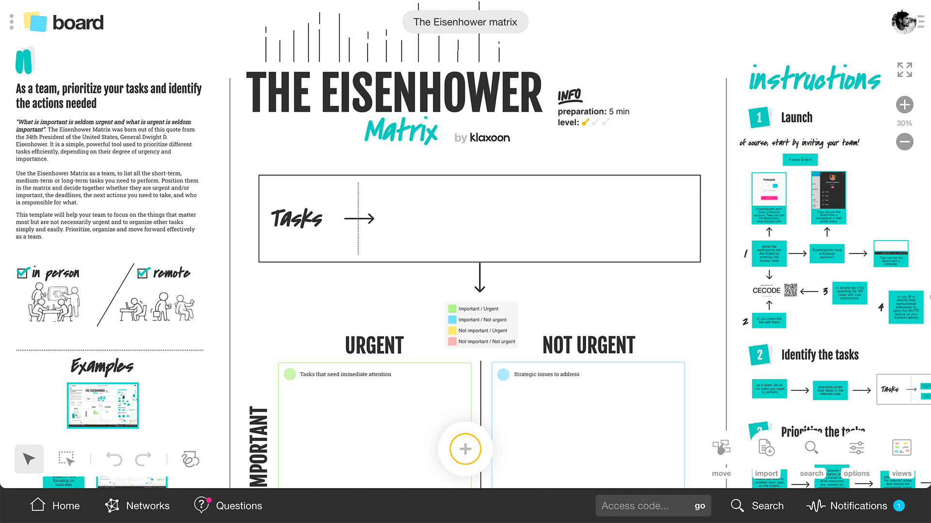 Eisenhower Matrix: prioritize tasks and organize effectively as a team ...