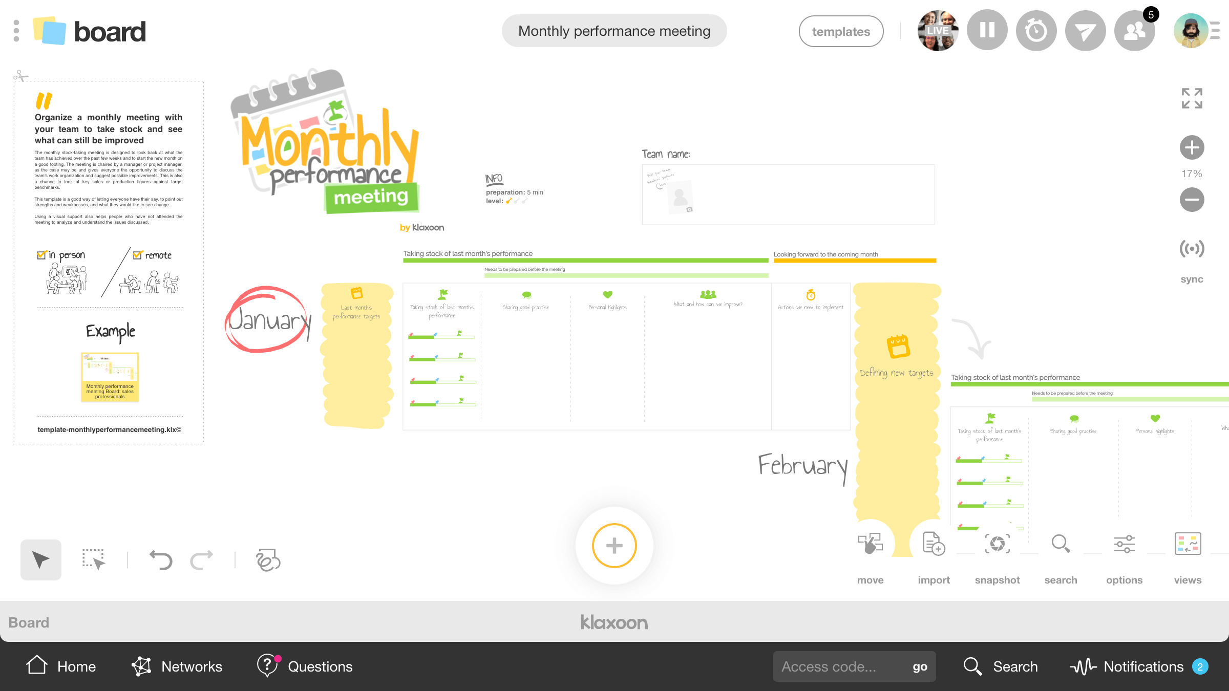 Monthly Performance Meeting: follow-up and improvement over the months ...